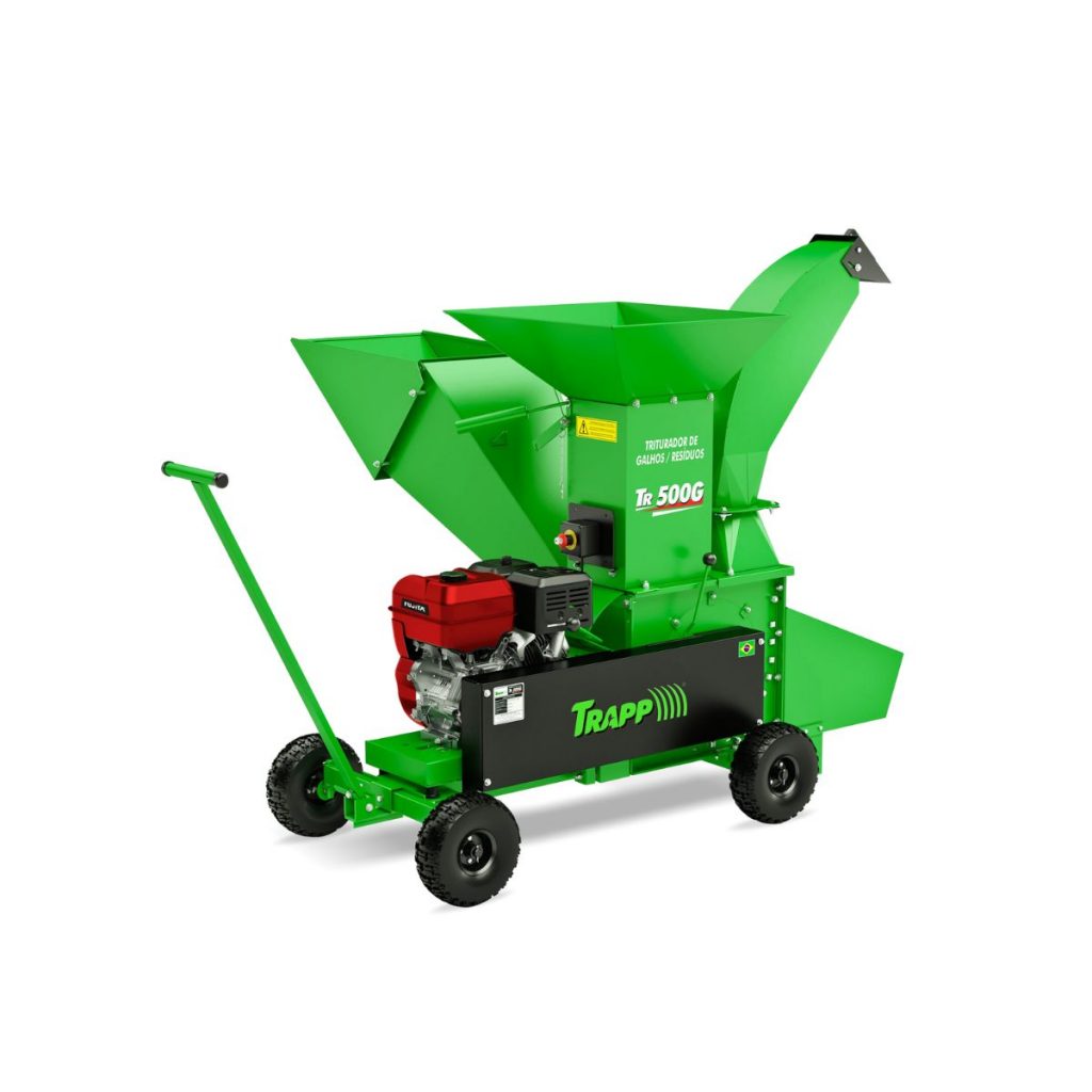 Trapp Triturador de Residuos Orgánicos JTR500G16 con Motor a Gasolina Fujita de 16 Hp - Durespo